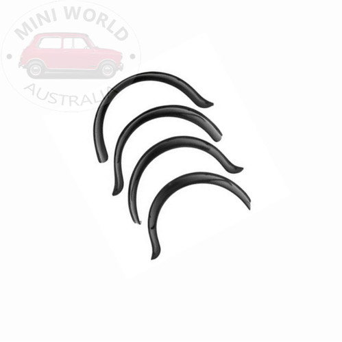 Classic Mini wheels arches kit in ABS plastic 2.5" wide as Wood ...