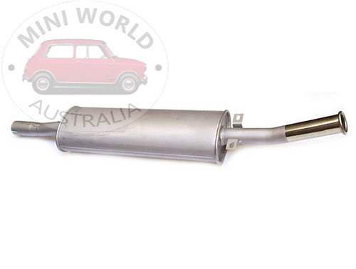 RC40 rear box mild steel centre exit standard bore | Mini World Australia