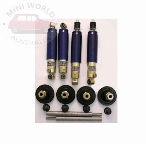 Mini and Moke shocks suspension package of Hilos and GAZ lowered ...