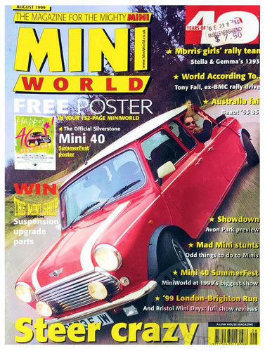 Mini World Car Magazine August 1999 | Mini World Australia
