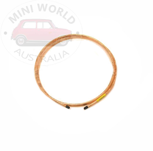 Fuel pipe front to rear 1/4"x 96" long | Mini World Australia