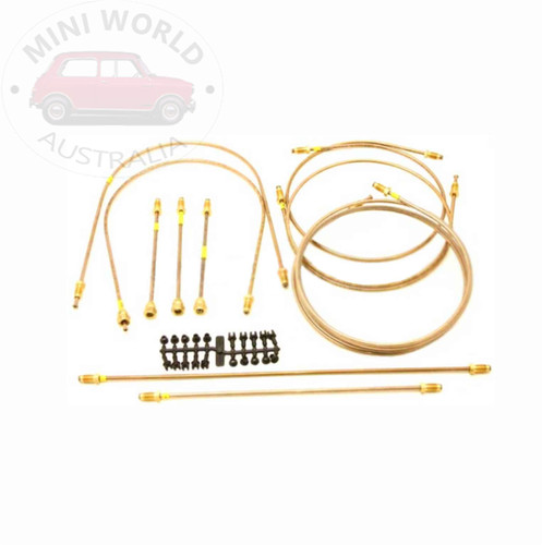 Brake pipe kit L/H/D 'S' Mk2, Mk3 | Mini World Australia