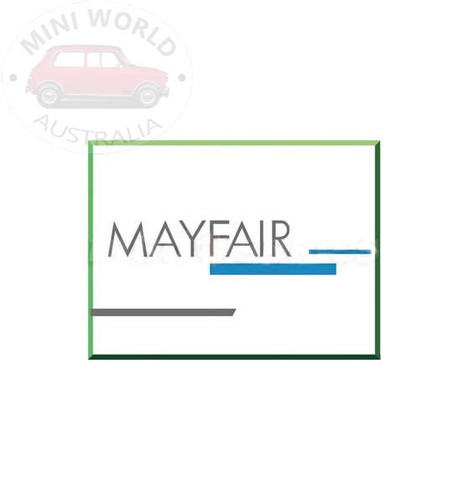 Mini Mayfair decal kit | Mini World Australia