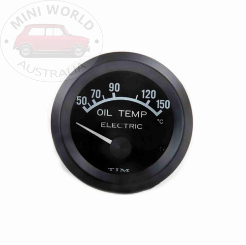 Oil Temperature gauge (electrical) made by TIM | Mini World Australia