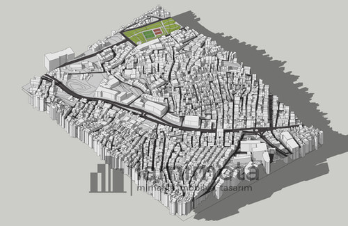 Dolapdere 3 Boyutlu Modeli ve İzohipsli Dwg Dosyası | lamimotahttps ...