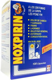 NOXPIRIN PLUS ADULTO DIA -NOCHE - VAJA * 120 CAPSULAS | FARMA PLUS VELEZ