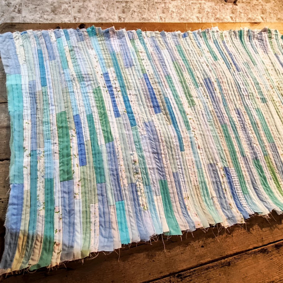 Strip Quilted Patchwork