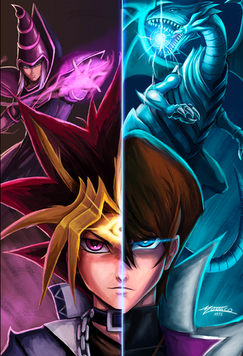 Yami Yugi vs Seto Kaiba | Moneco Arts