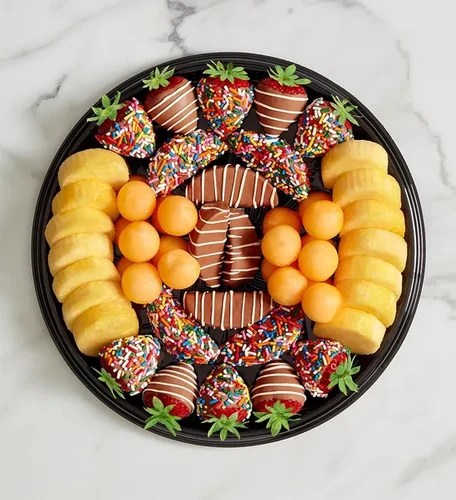 Birthday Dipped Fruit Platter | Coloradofruitdesigns