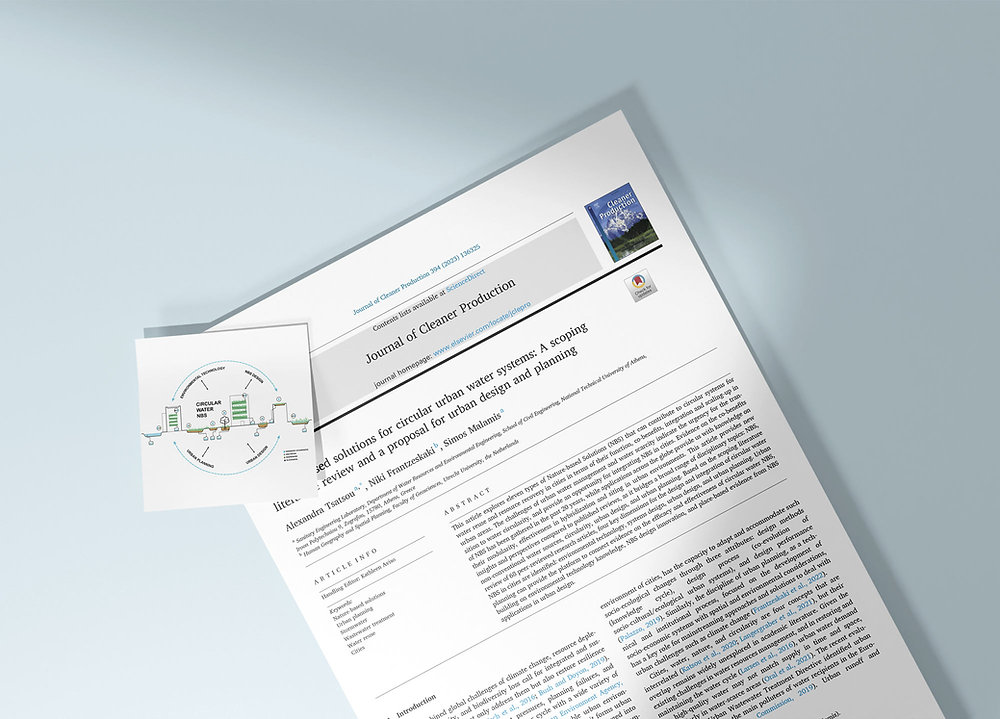 Nature-based solutions for circular urban water systems: A scoping ...