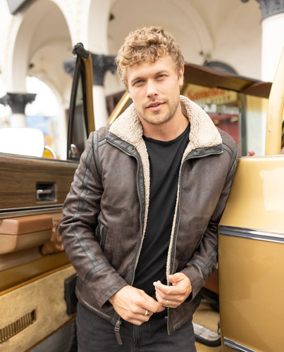 Mauritius Men's Anchorage Leather Jacket | RWL Shadyside
