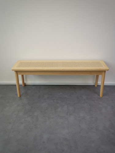 Bobian Rattan Dining Bench_Natural 1.2m | Furniture Outlet.SG