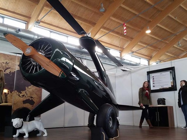 Auto-Gyro With Radial Engines