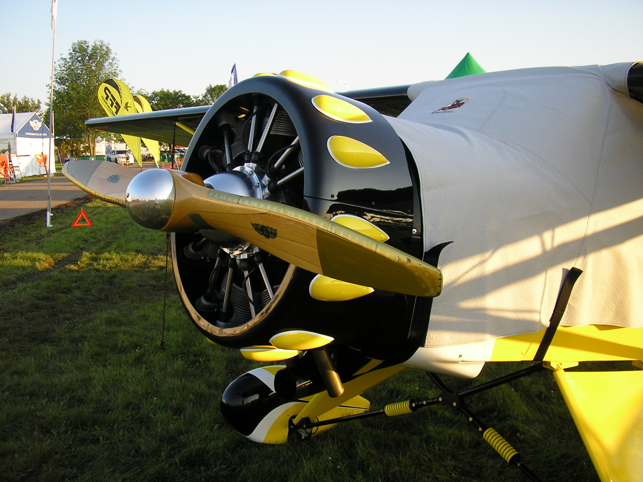 Monoplanes With Radial Engines