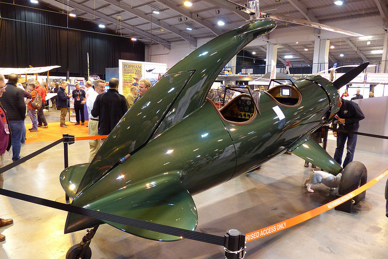 Auto-Gyro With Radial Engines