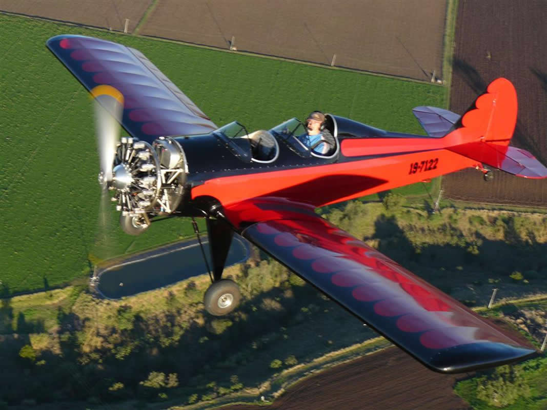 Monoplanes With Radial Engines