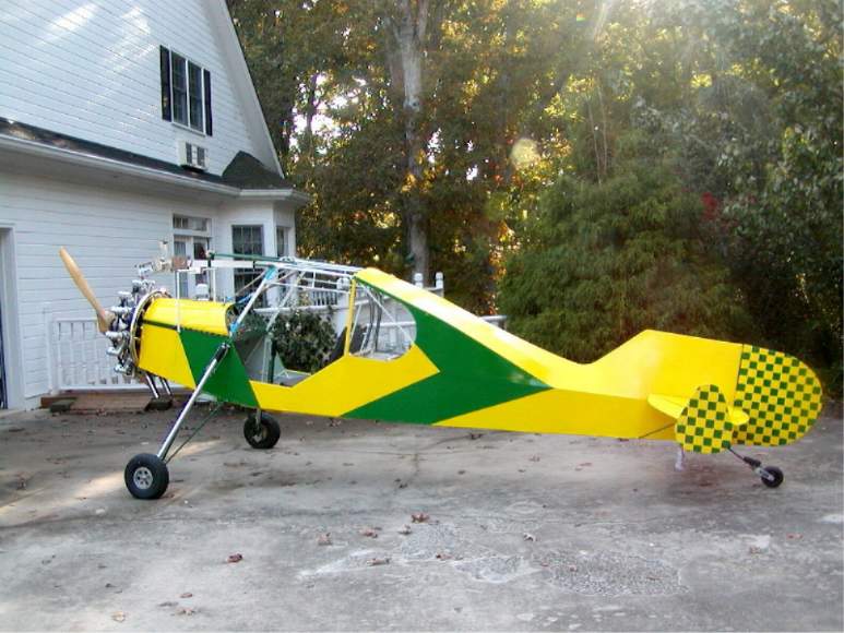 Auto-Gyro With Radial Engines