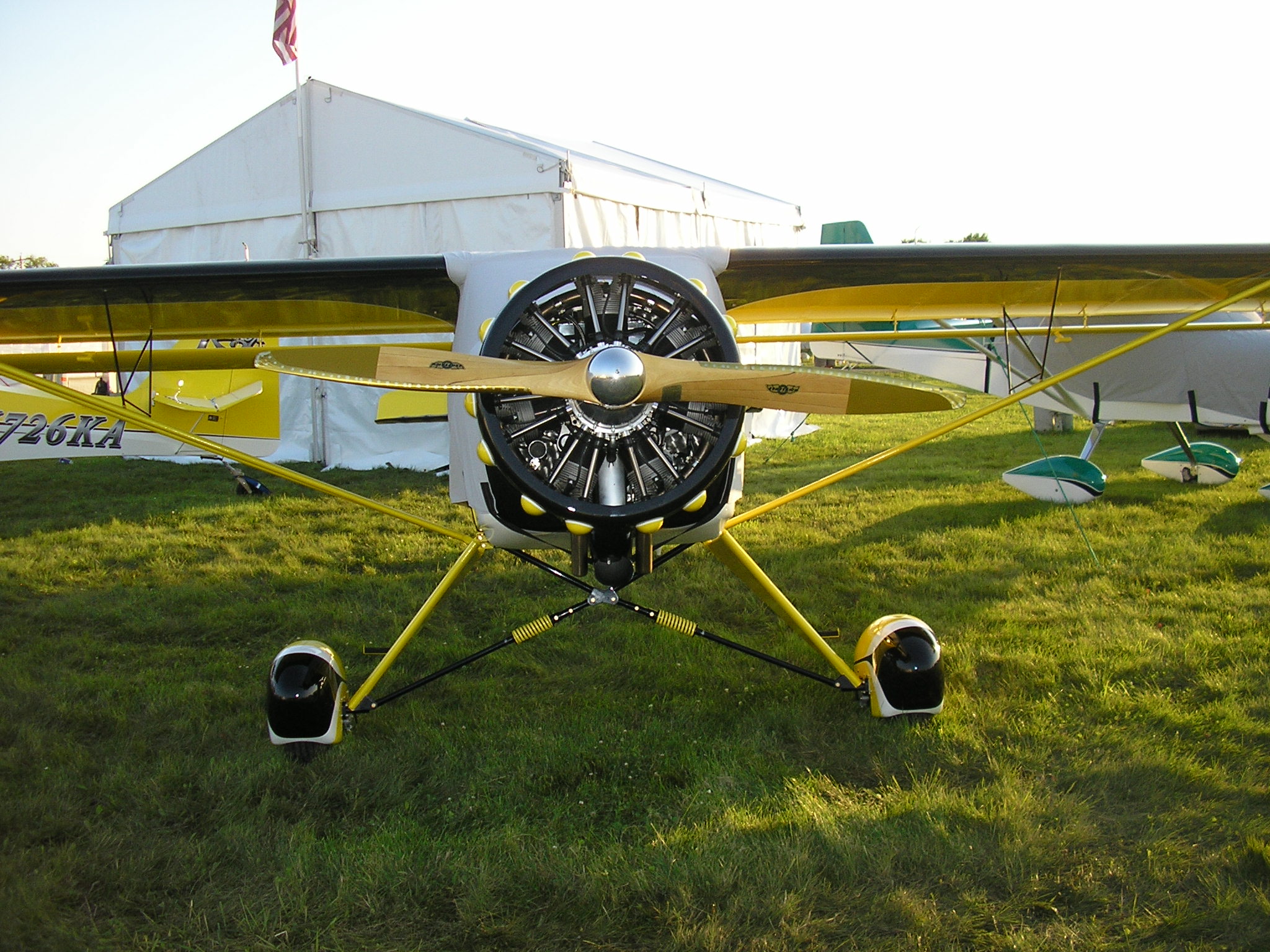 Monoplanes With Radial Engines