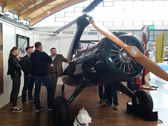 Auto-Gyro With Radial Engines