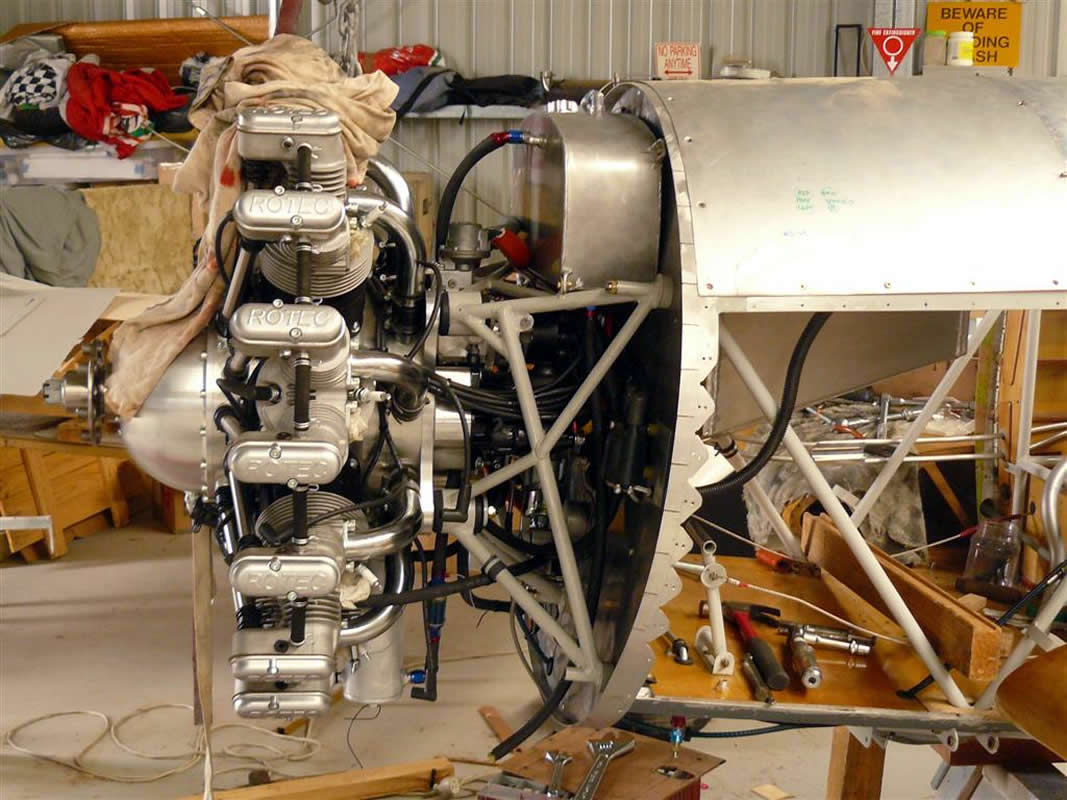 Monoplanes With Radial Engines