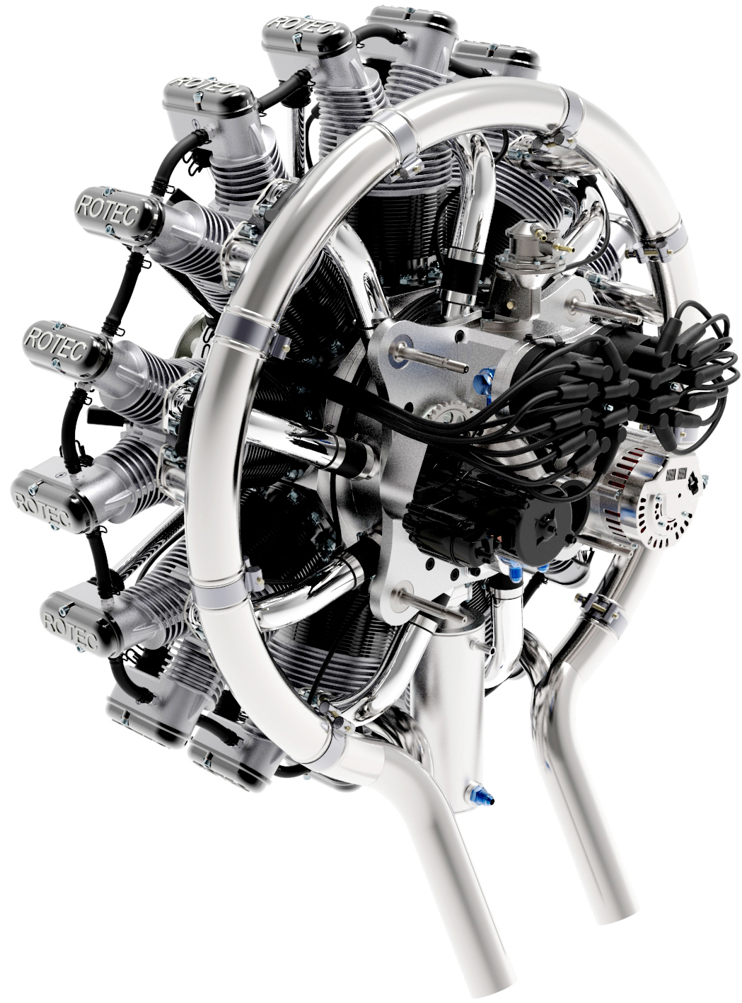 Rotec R3600 Radial Engine