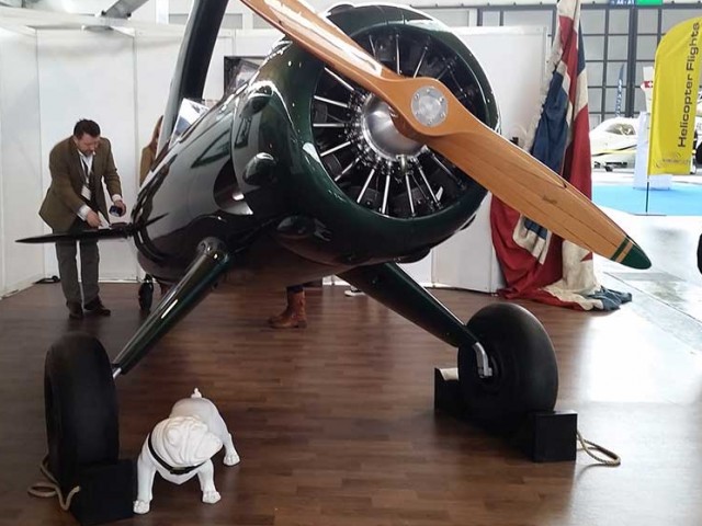 Auto-Gyro With Radial Engines