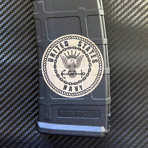 Engraved 30rd Magpul Magazine - U.S. Navy | battle-borns-best