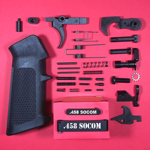 Dedicated Engraved .458 Socom Legend Lower Parts Kit - Complete ...