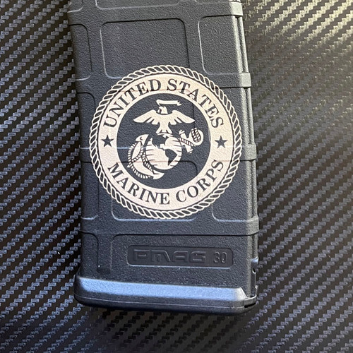 Engraved 30rd Magpul Magazine - U.S. Marines | battle-borns-best