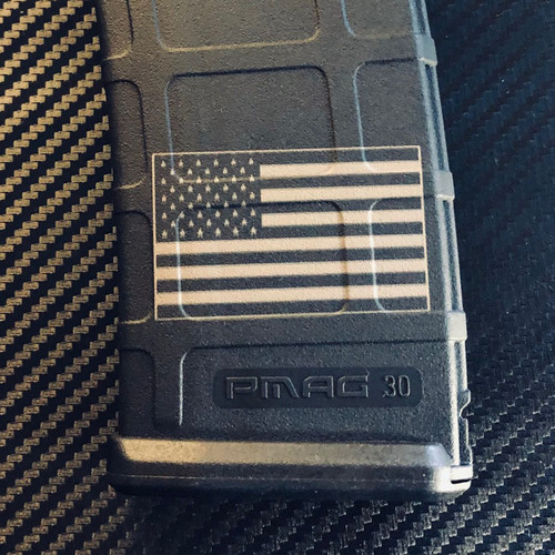 Engraved 30rd Magpul Magazine - U.S. Flag | battle-borns-best