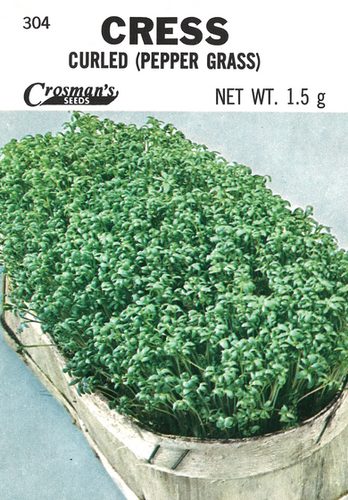 304 Cress Curled Pepper Grass | Crosman Seed Corp