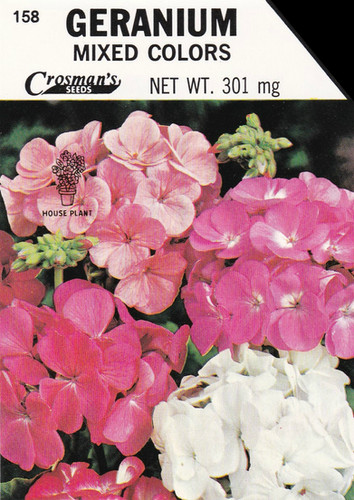 Geranium: Mixed Colors | Crosman Seed Corp