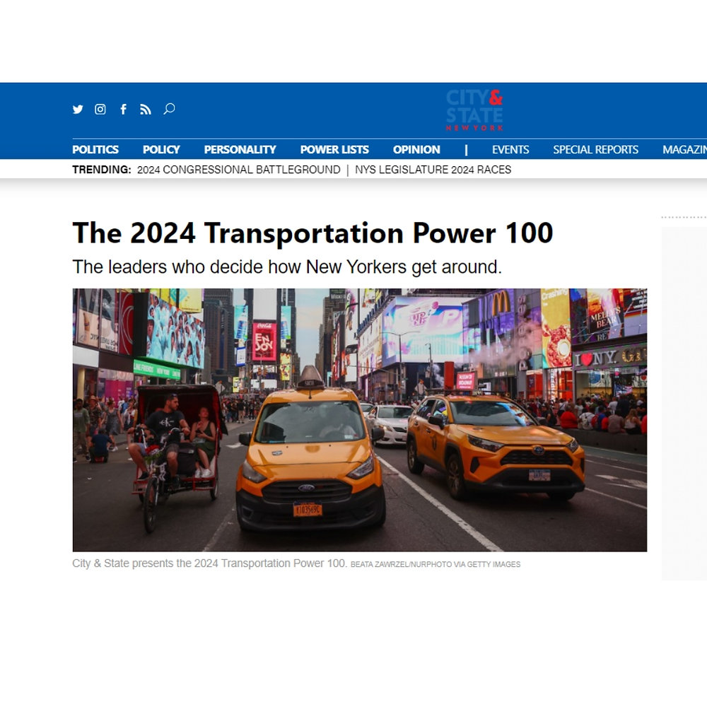 Larry Pappas, President, Makes City & State's 2024 Transportation Power ...