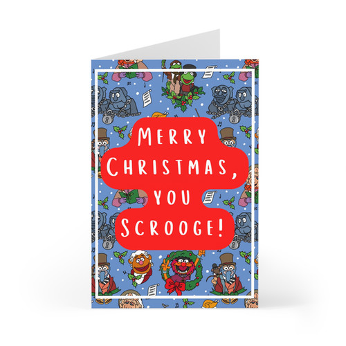 'Merry Christmas you Scrooge' card | Hey Bert