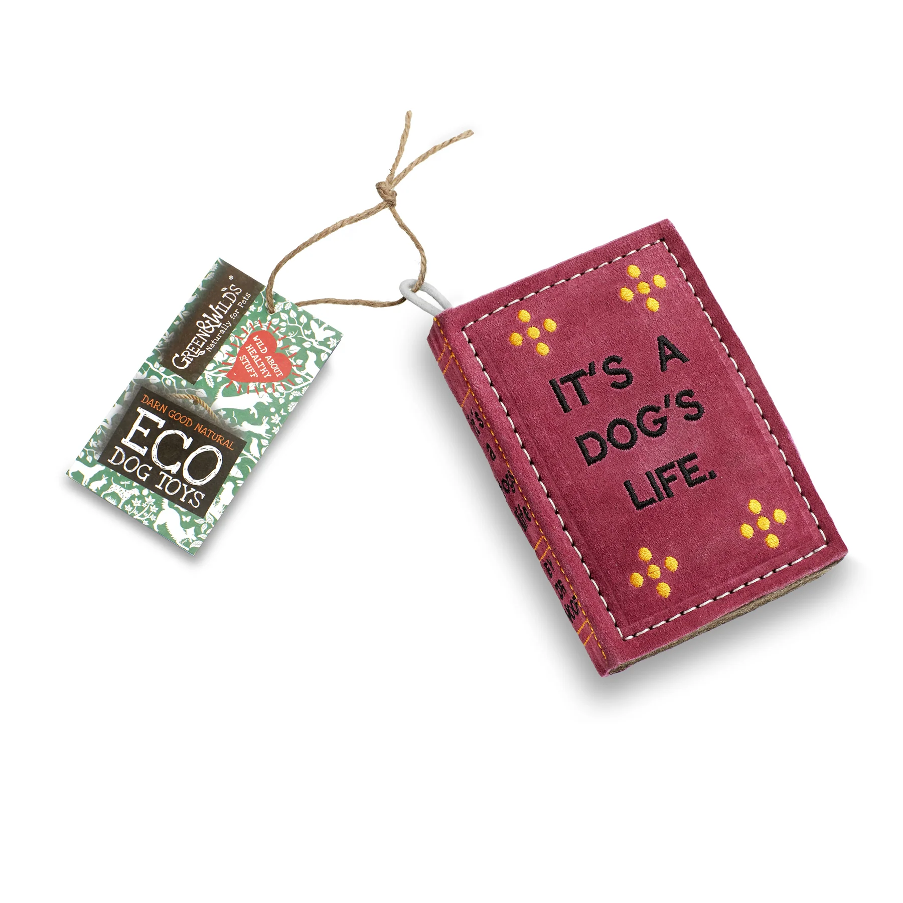 It's a dogs life book - eco dog toy | Hey Bert