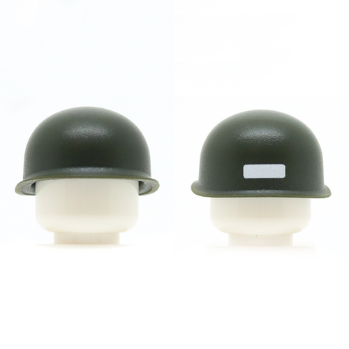 WW2 US Army NCO Helmet | United Bricks | LEGO Minifigure