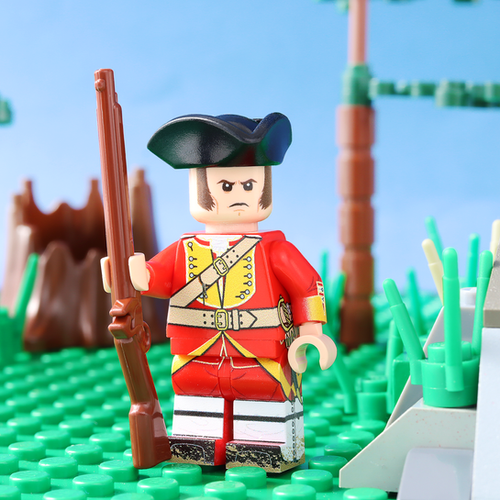 Jacobite Redcoat Custom Scottish Minifigure | Hobby Shop