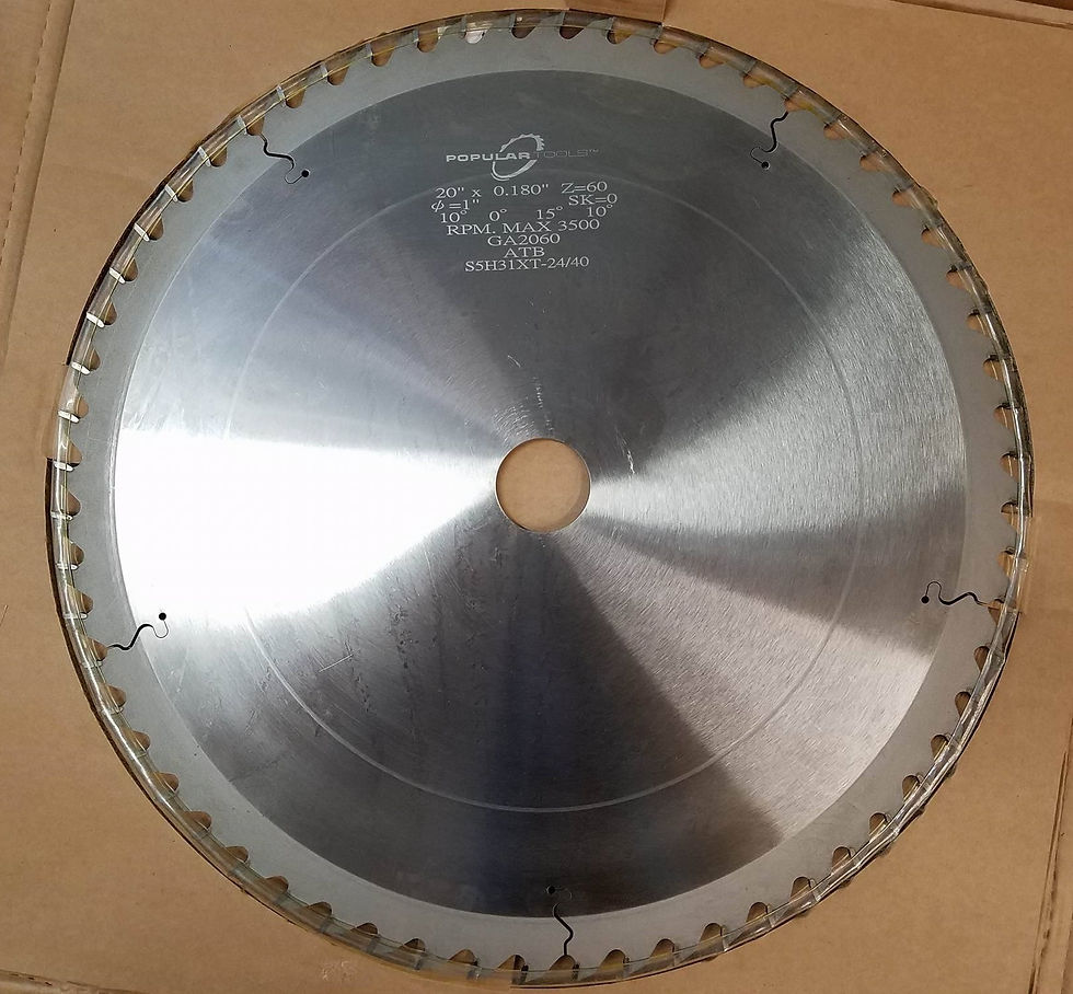 HG-0003 20" Blade x 2" Bore x 60T | tctautomationllc