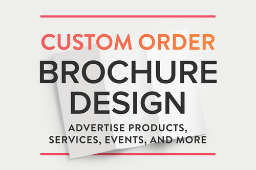 Custom Order BROCHURE Design | Running With Foxes