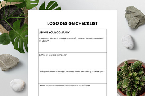 Free 8 5 X 11 Printable Logo Design Checklist Running With Foxes