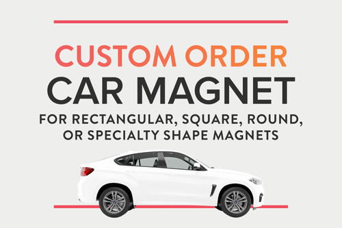 Custom Order CAR MAGNET Design | Running With Foxes