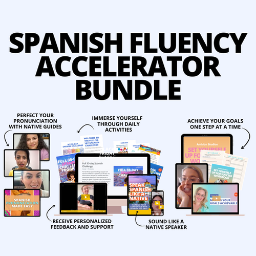 Spanish Fluency Accelerator | amidonstudios