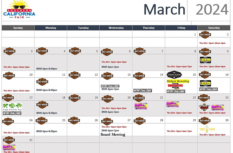Southern California Fair | Lake Perris Fair Grounds | California