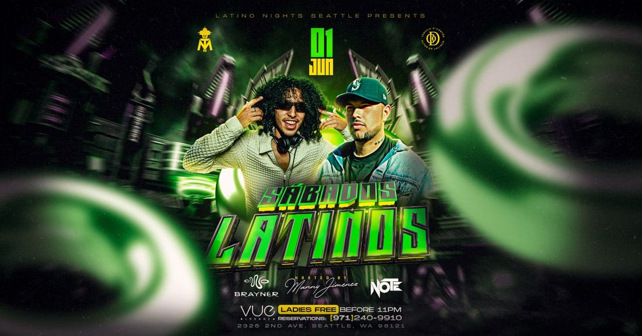 Latin + Hip/Hop Saturdays | Vue Lounge
