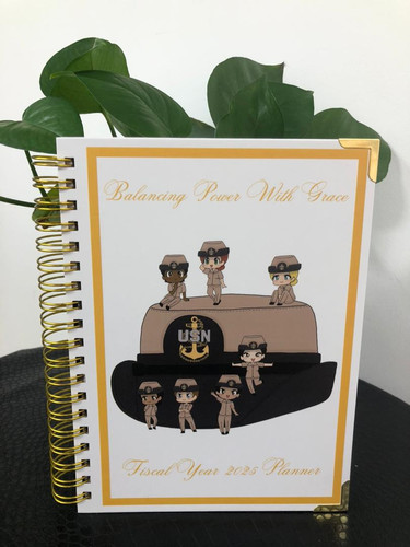 Welcome Back (CPO bucket) FY25 planner (Large) | Good Grades Academic