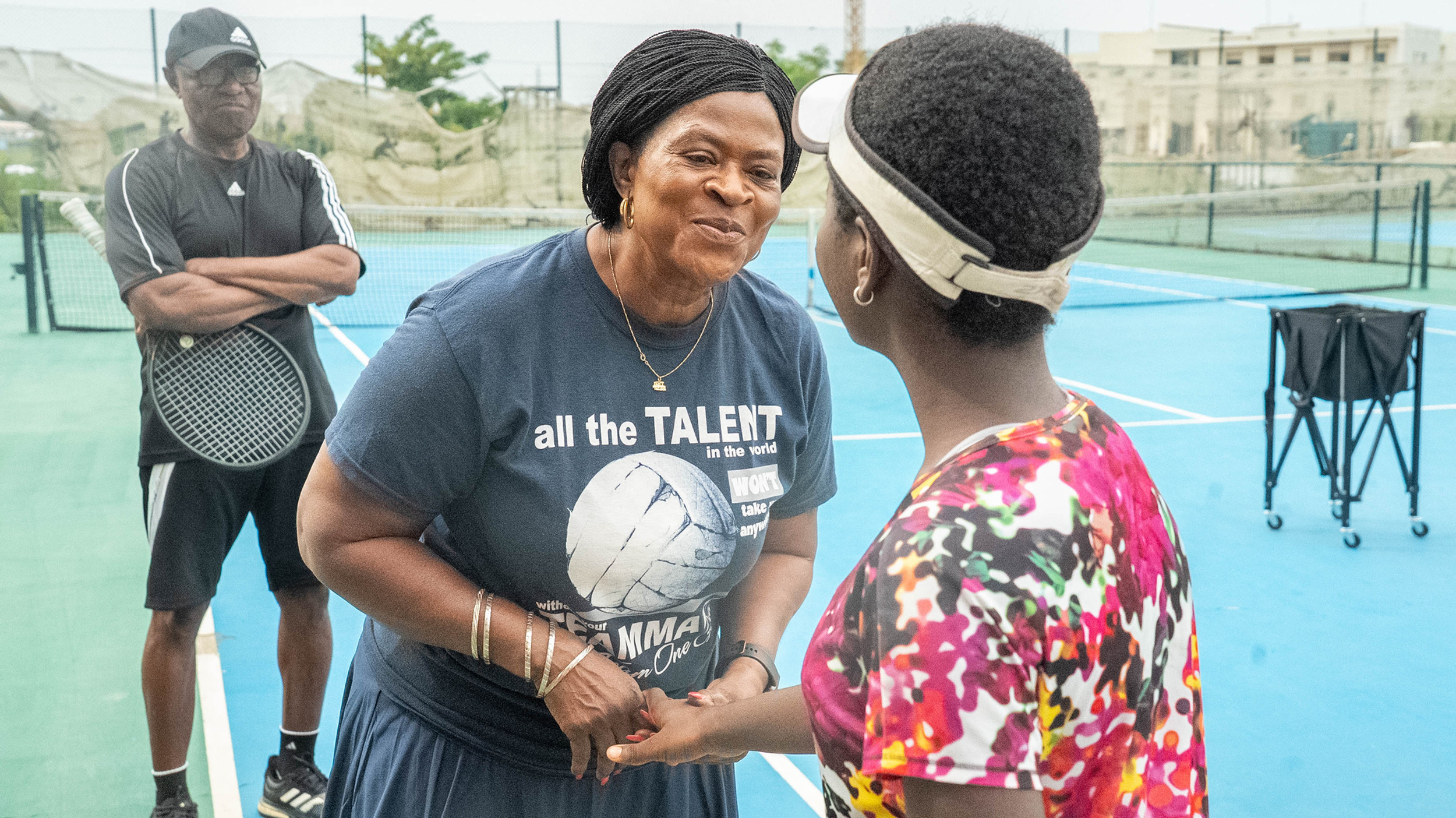 Tennis Legend Morolake Olateru-Olagbegi Talks Growth and Training at ...