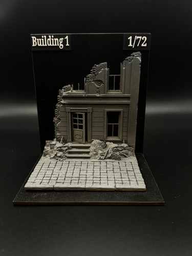 1/72 Building No1 | 3D Gizmo Store