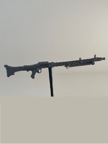 Set of 2 1/16 MG34 Machine Gun with folded Bi Pod | 3D Gizmo Store