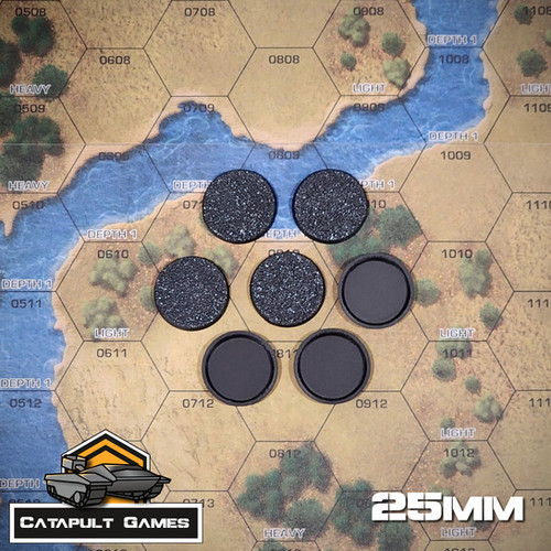 25mm Round Bases for tabletop wargames | Catapult Games