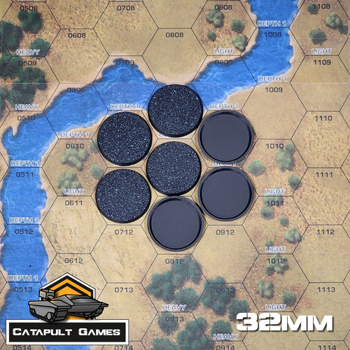 32mm Round Bases for tabletop wargames | Catapult Games
